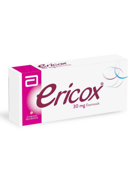 ERICOX 30 MG 10 TABLETAS