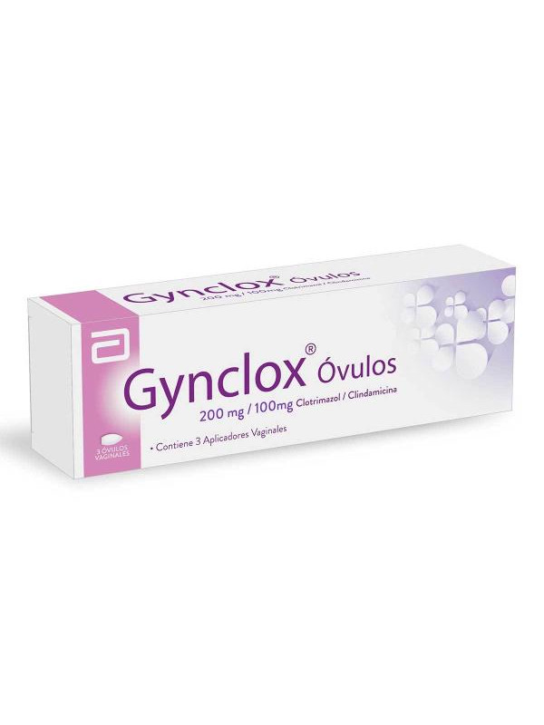 GYNCLOX 3 TABLETAS VAGINALES