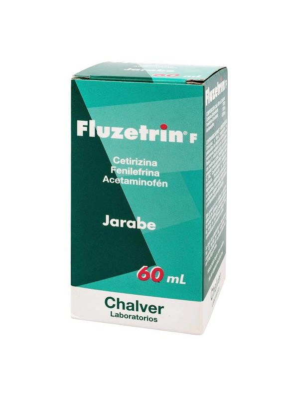 FLUZETRIN F JARABE 60 ML
