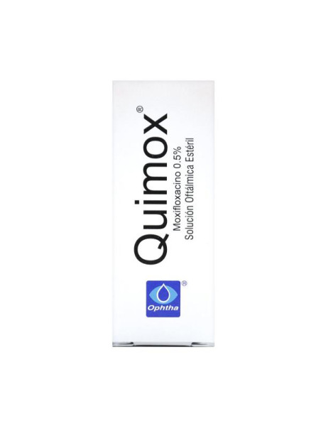 QUIMOX SOLUCION OFTALMICA 5 ML