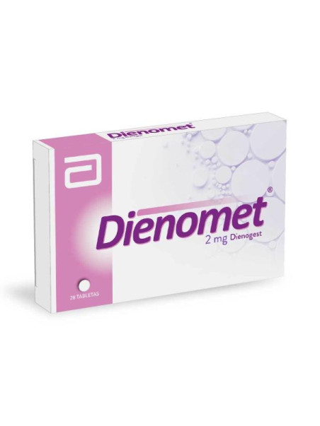 DIENOMET 2 MG 28 TABLETAS
