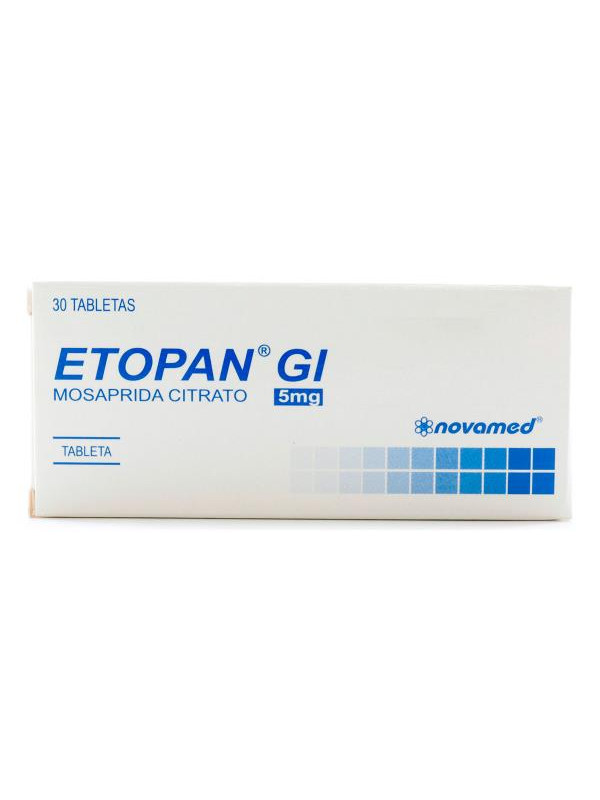 ETOPAN GL 5 MG 30 TABLETAS