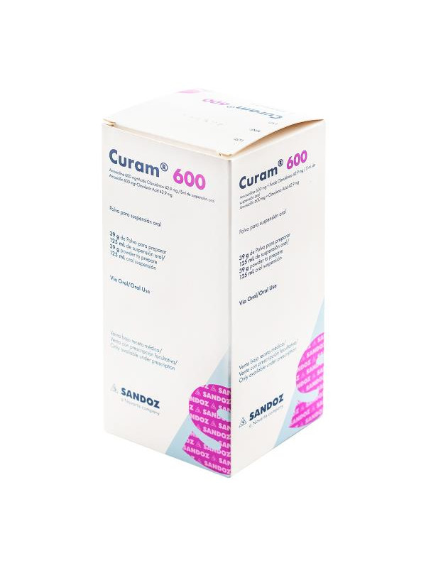 CURAM 600 MG SUSPENSION 125 ML